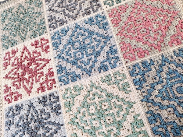 PDF Knitting Pattern DUMBO Blanket in Relief, Easy to Knit - Etsy Canada