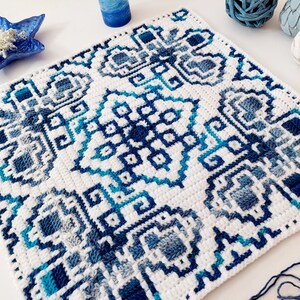 Butterfly Dance. Overlay Mosaic Crochet Motif. Chart and Written ...