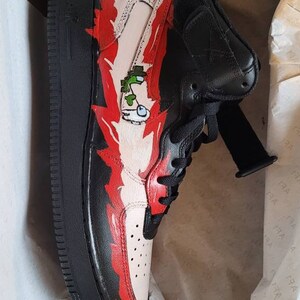 Among Us Air Force 1s Low Mid High Custom Painted Shoes - Etsy