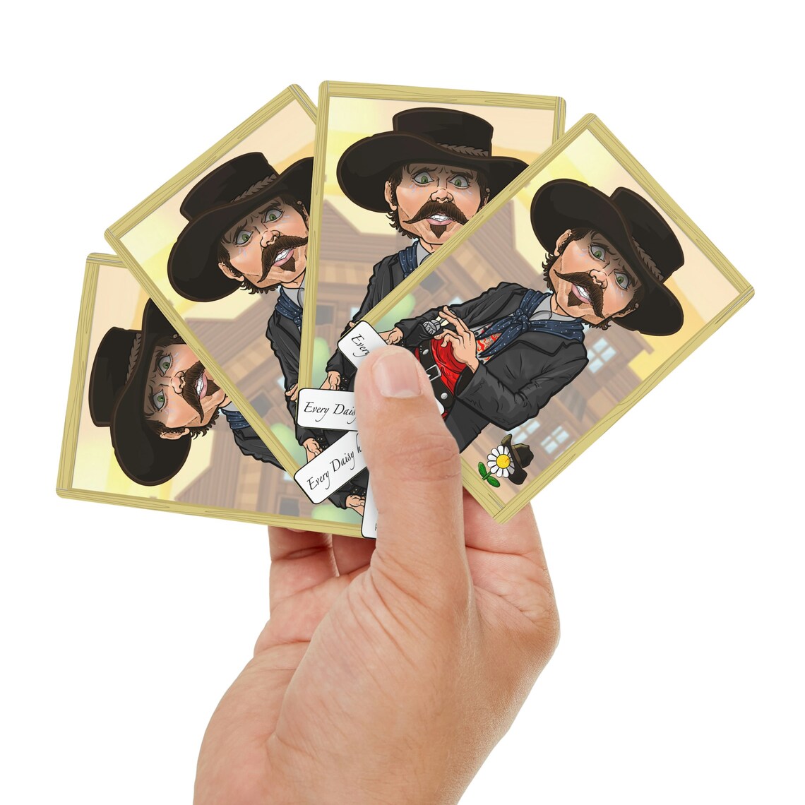 Caricature Parody Johnny Ringo Tombstone Poker Cards - Etsy