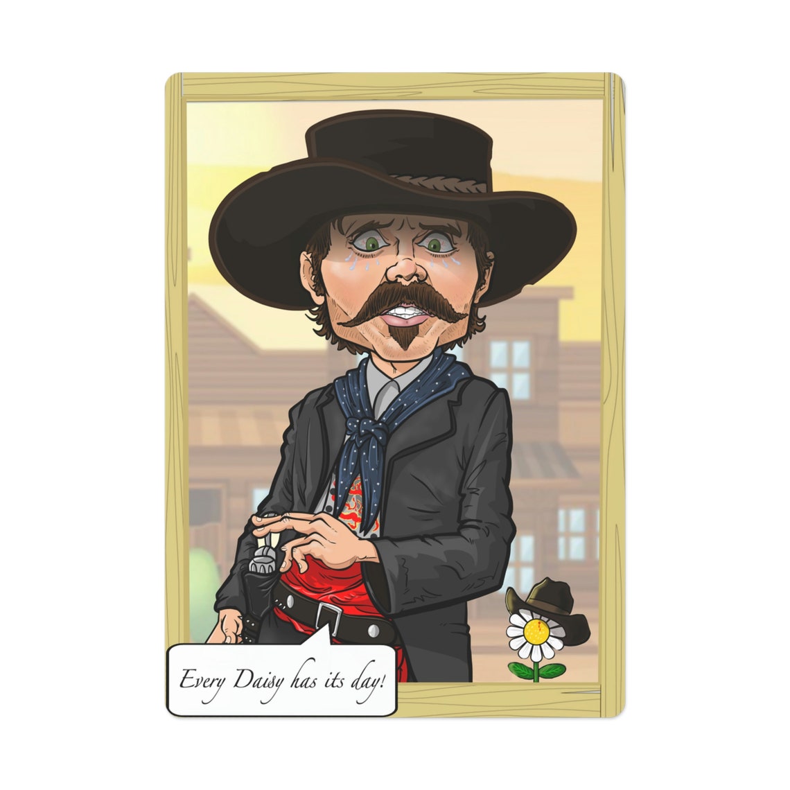 Caricature Parody Johnny Ringo Tombstone Poker Cards - Etsy