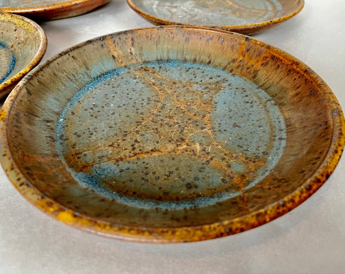 Rustic Ceramic Plates, Stoneware Dinnerware, Pottery Plates, Ceramic ...