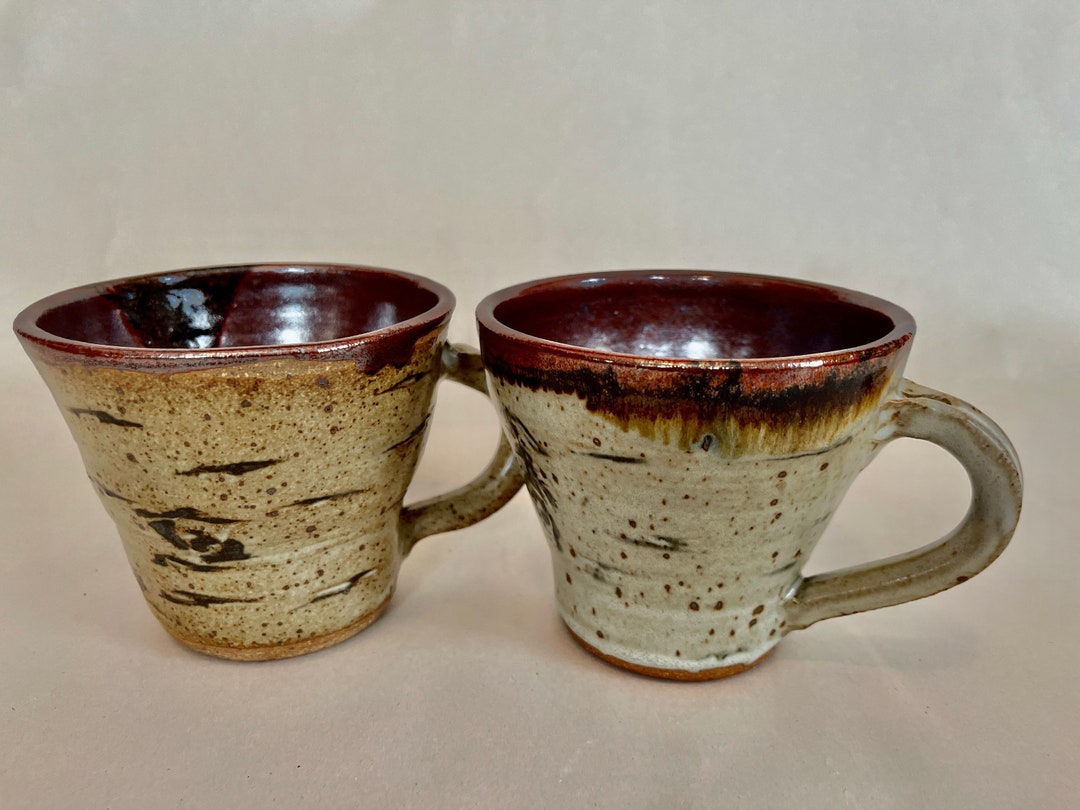Ceramic Birch Tree Mug, Pottery Mug, Handmade Mug, Birch Tree ...