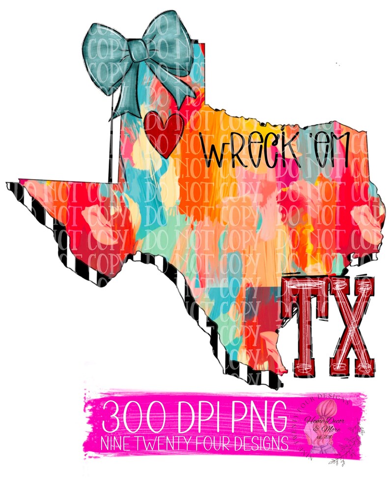 Texas Png, Preppy Texas Png, Printable PNG, Sublimation Png, DTF Png - Etsy