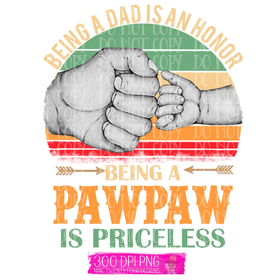 Pawpaw Png, Dad Png, Father’s Day Png, Printable, Papaw Shirt - Etsy