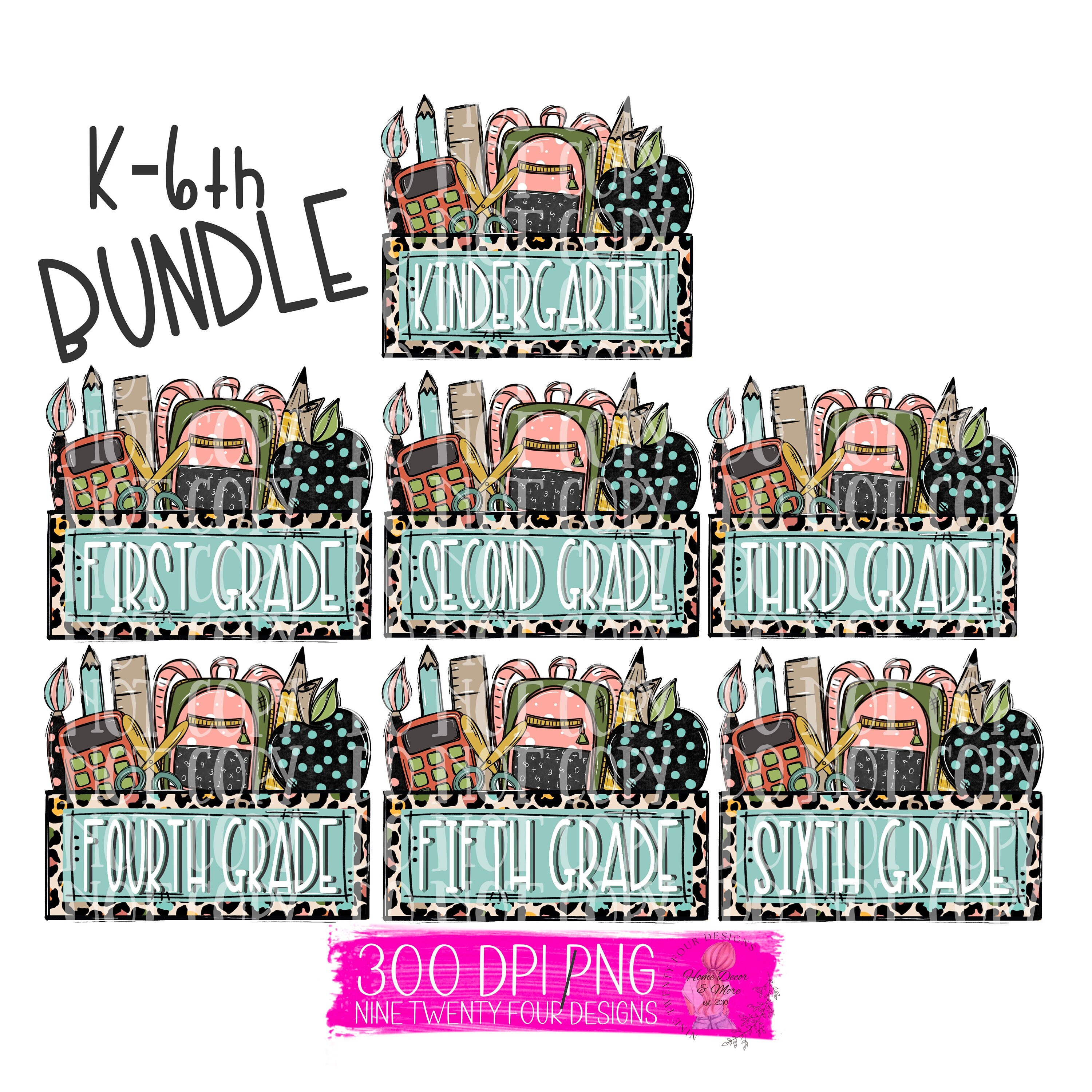 Teacher Grade Name Plate Bundle, Grade Sign Png, Cheetah Teacher ...