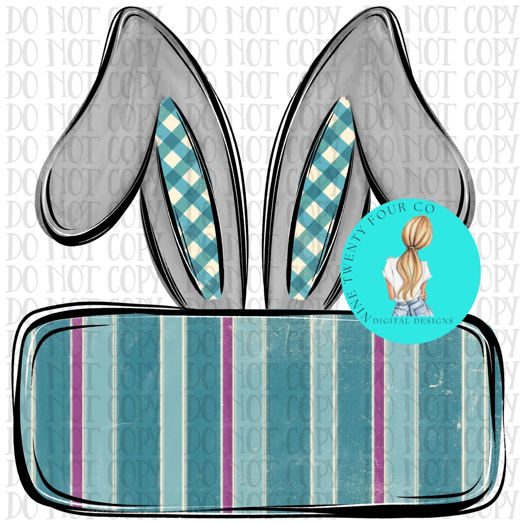 Rabbit Ears, Easter Png, Easter Bunny Png, Sublimation Png, Printable ...