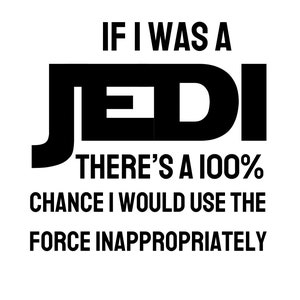 Use the Force // SVG PNG DXF // *download Only* - Etsy