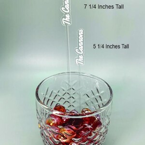 Wedding Personalized Drink Stirrers, Custom Name Stir Sticks, Cocktail ...