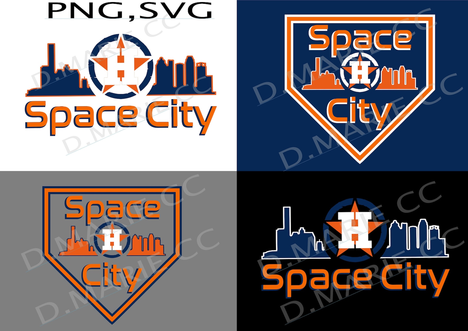 Space City Skyrise Stros Svg and Png, Space City Skyrise Logo SVG and ...