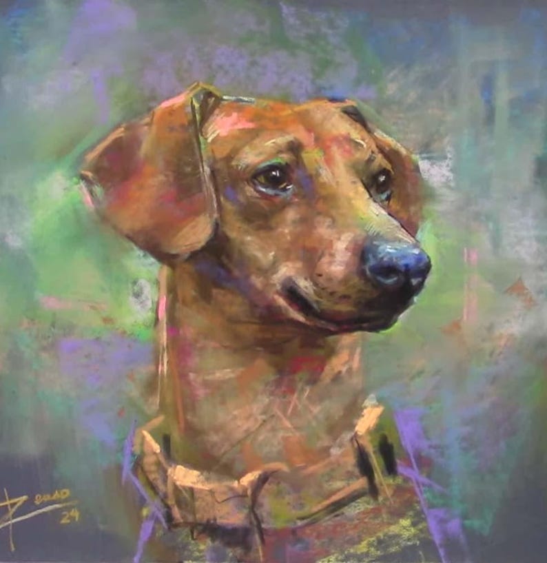 Pet Pastel Portraits, Pets Painted in Pastels, Hand Made Pastel ...