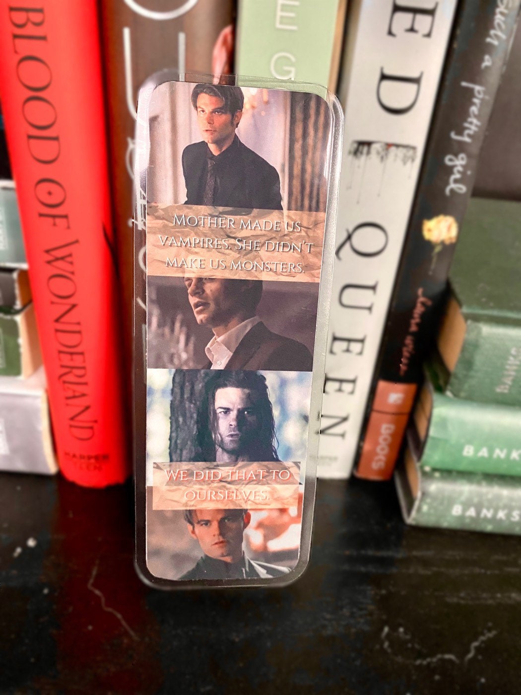 Vampire Diaries Inspired Bookmark// Elijah TVD Bookmark// - Etsy