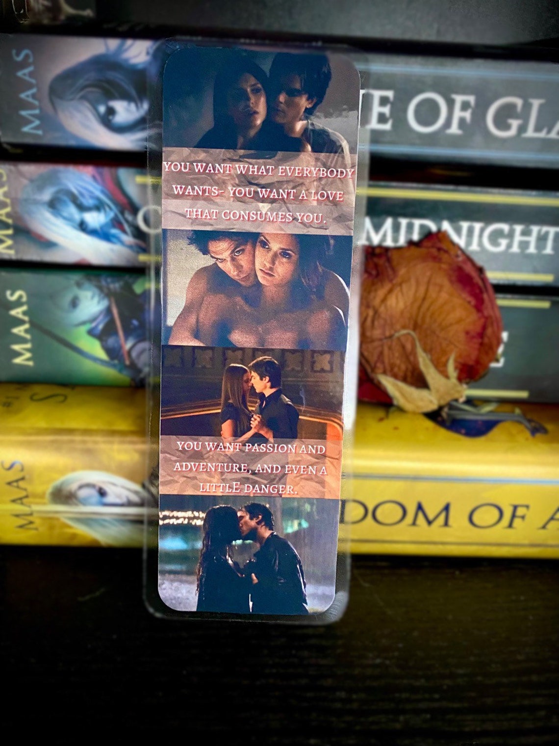 Vampire Diaries Inspired Bookmark// Dalena TVD Bookmark// - Etsy