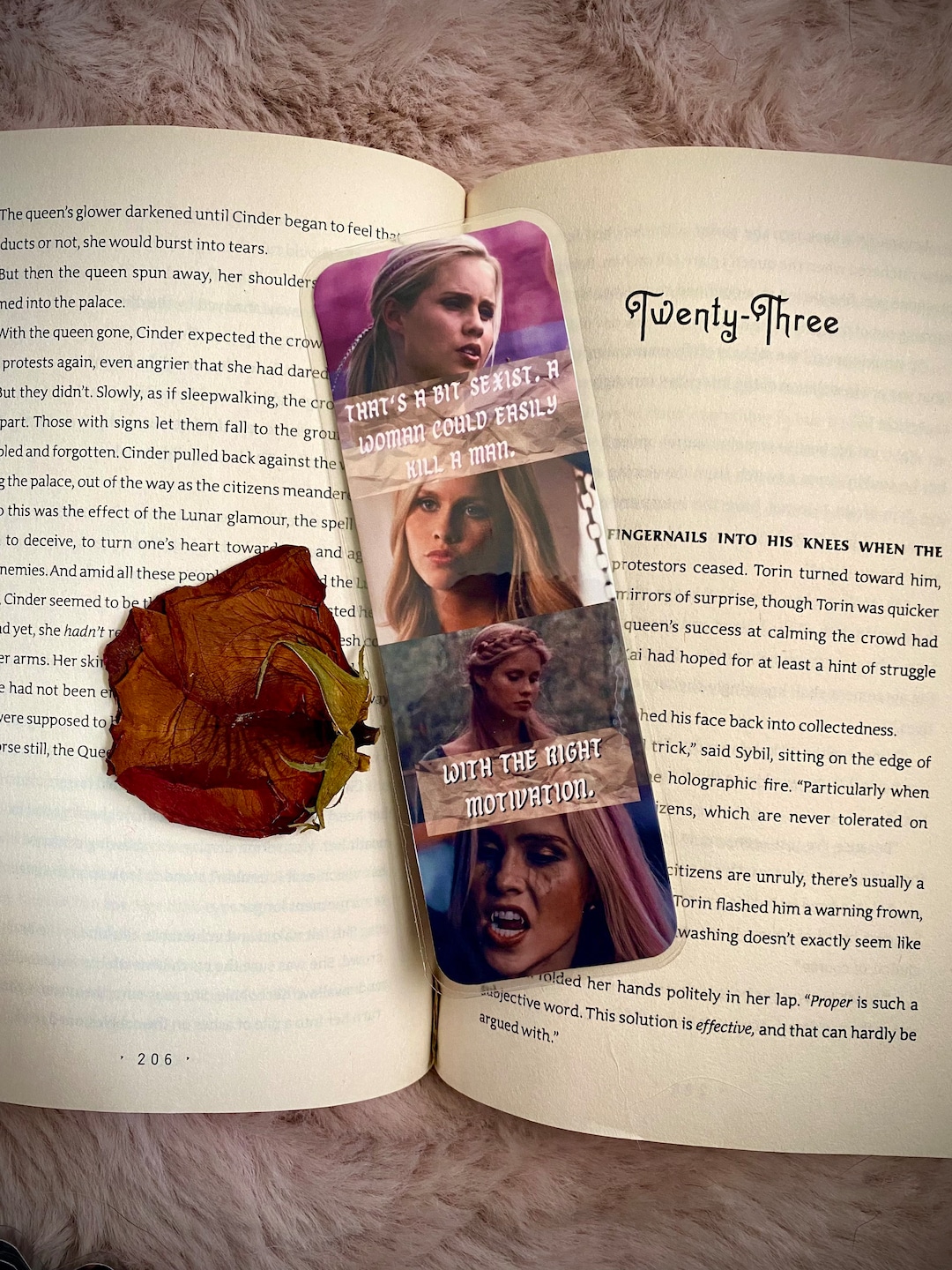 Vampire Diaries Inspired Bookmark// Rebekah Mikaelson TVD Bookmark ...