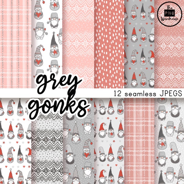 Grey Digital Paper - Etsy