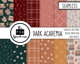 Dark Academia Patterns - Etsy
