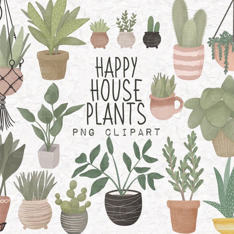 Plant Clip Art - Etsy