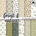 RETRO BOHO Patterns - Digital Paper Pack - 12 Jpegs - Instant Download ...