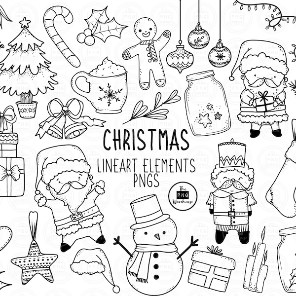 Nativity Line Art - Etsy