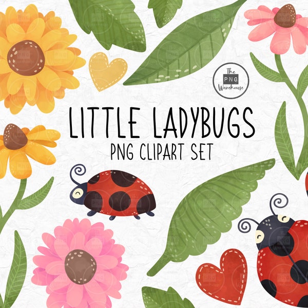 Ladybug Clip Art - Etsy