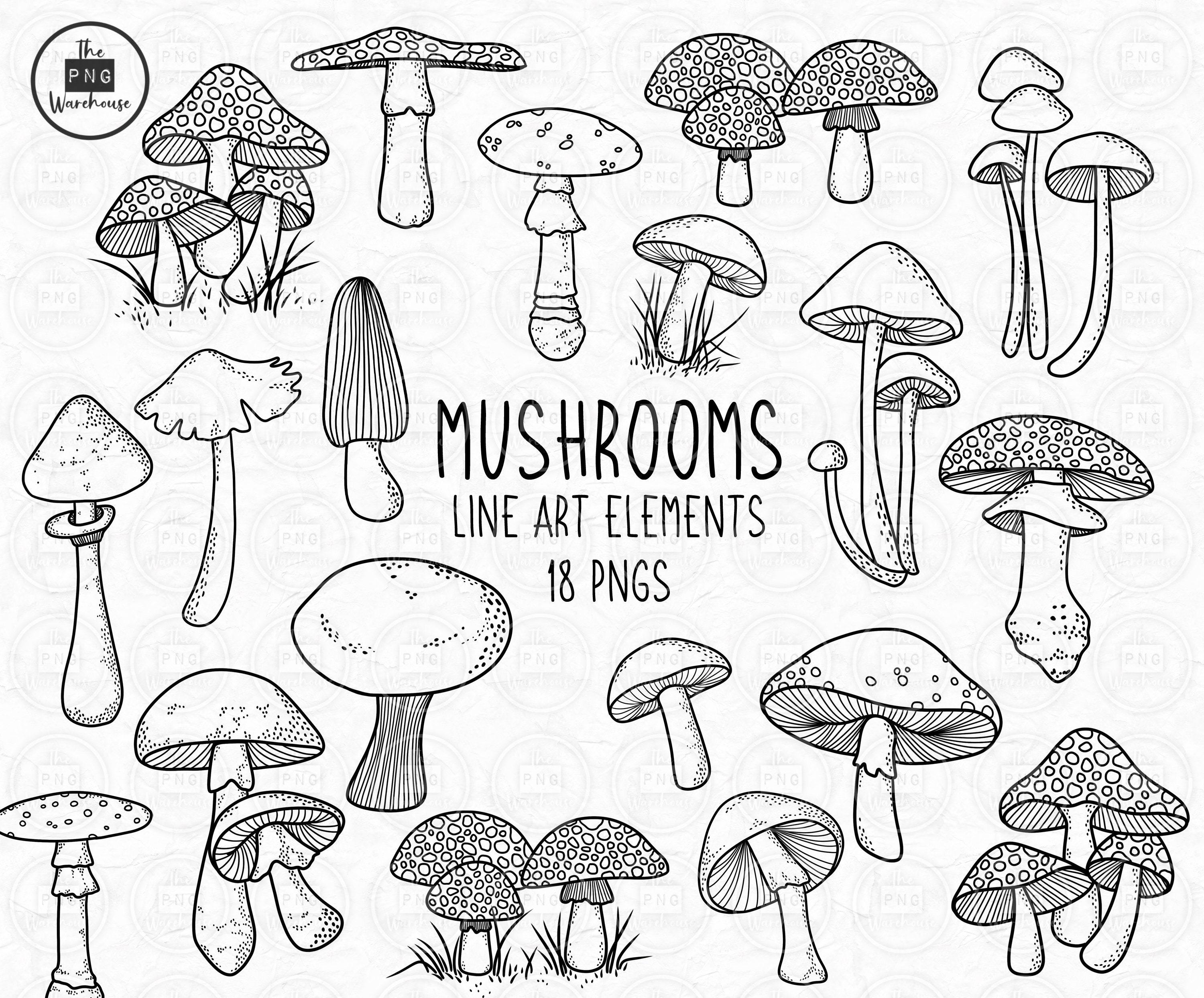 Mushroom Clip Art Png