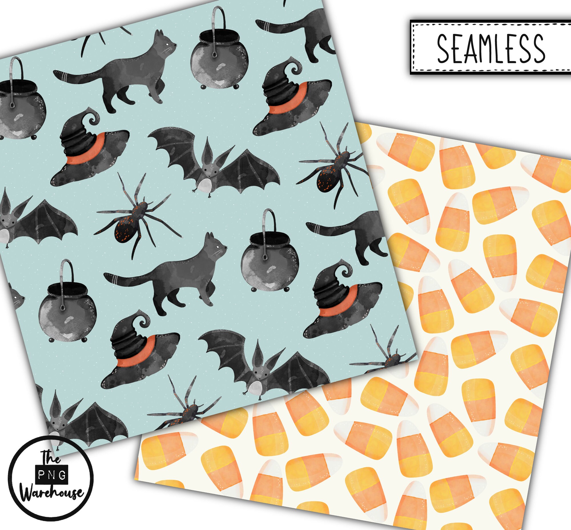 FUN HALLOWEEN - Digital Paper Pack - 12 Jpegs - Instant Download ...