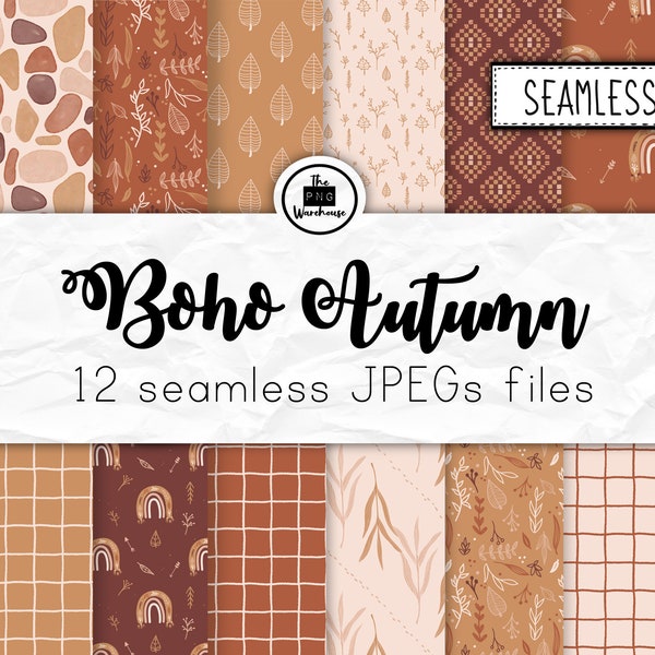Fall Boho Background - Etsy
