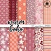 BUSY BEES Digital Paper Pack 12 Jpegs Instant Download 300dpi 12x12 ...