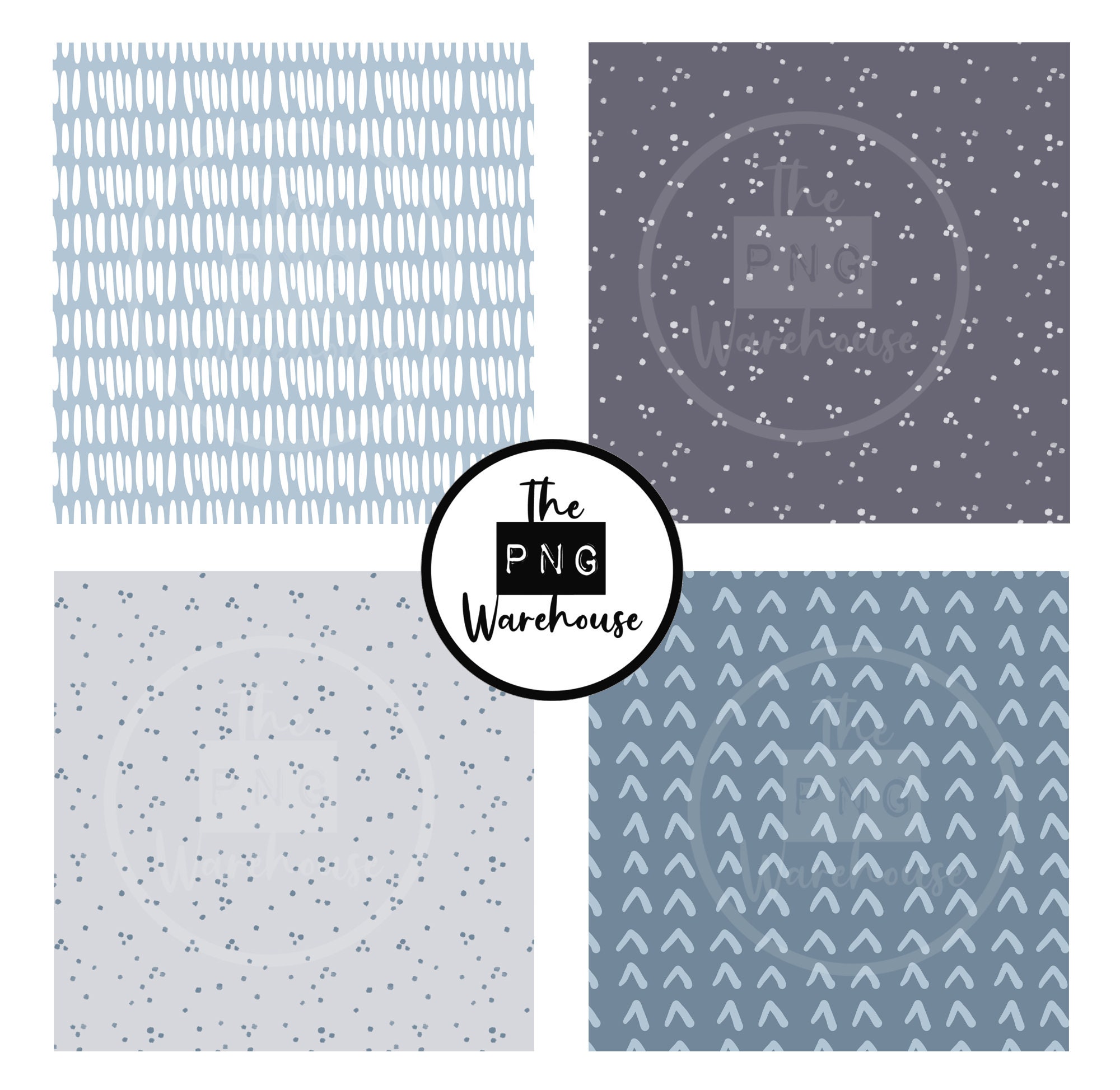 MODERN SCANDI PATTERNS - Digital Paper Pack - 12 Jpegs Instant Download ...