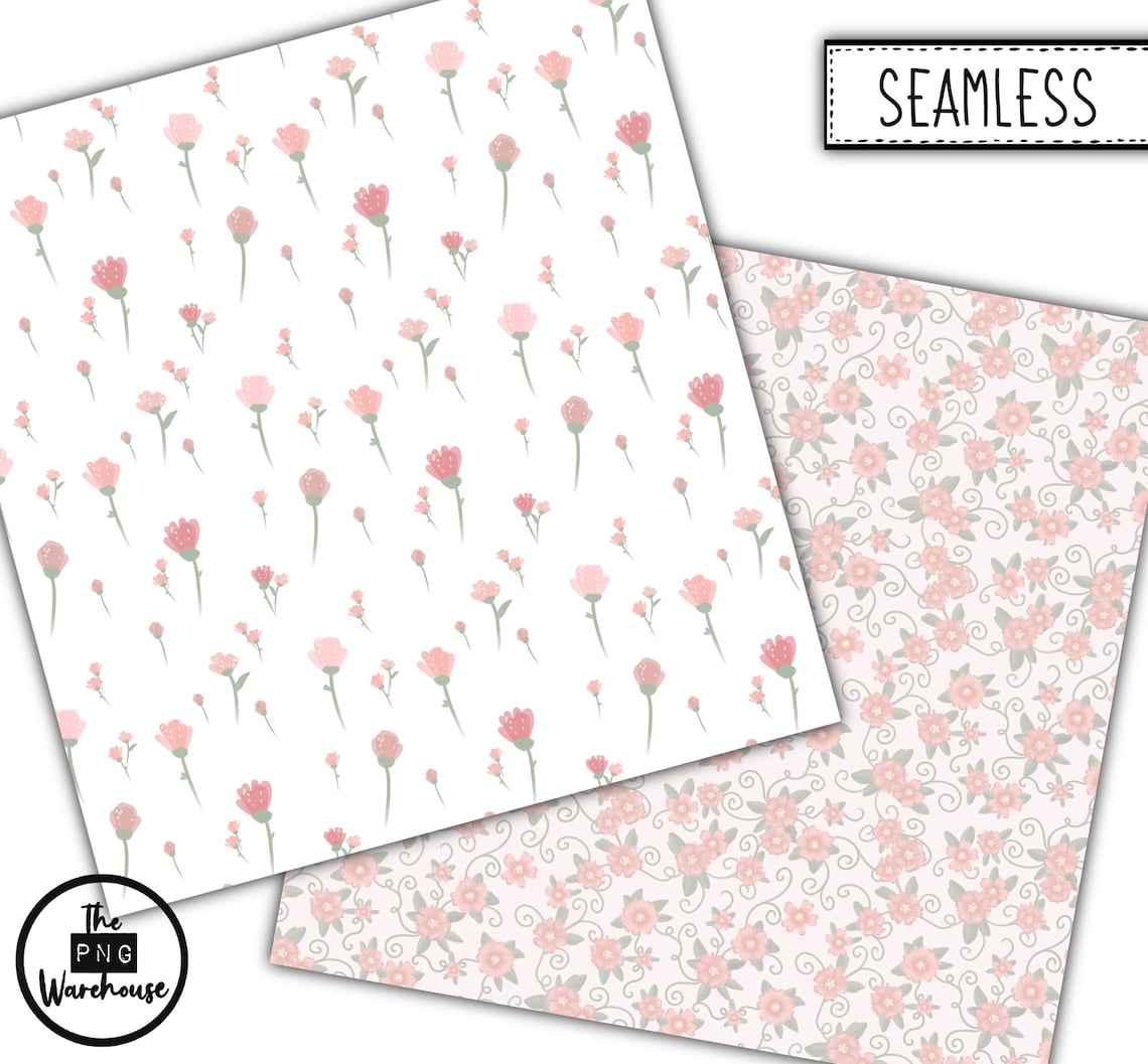 SECRET GARDEN - Digital Paper Pack - 12 Jpegs - Instant Download ...