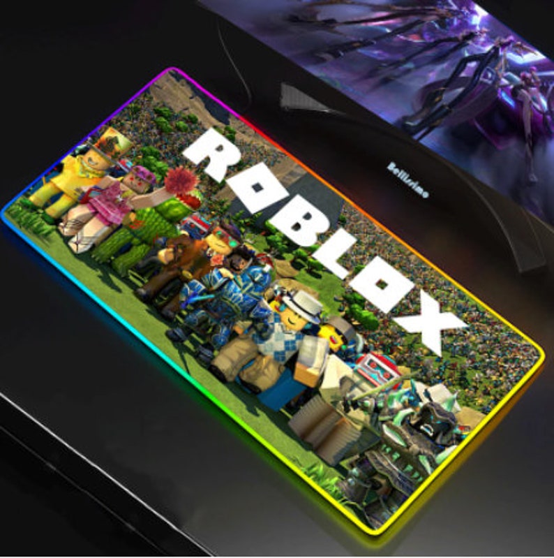 Roblox RGB Gaming Mouse Pad 3 Patterns RGB Gaming Desk | Etsy Australia