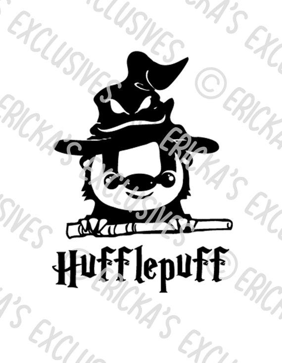 Hufflepuff Badger Vinyl Decal - Etsy