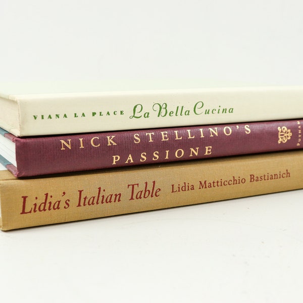 Italian Cookbooks - Etsy