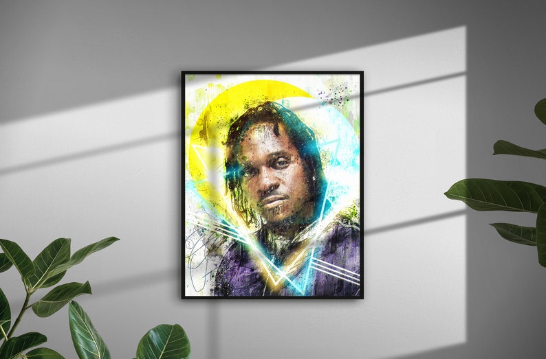Pusha T Instant Digital Download - Pusha T Poster - Pusha T Art ...