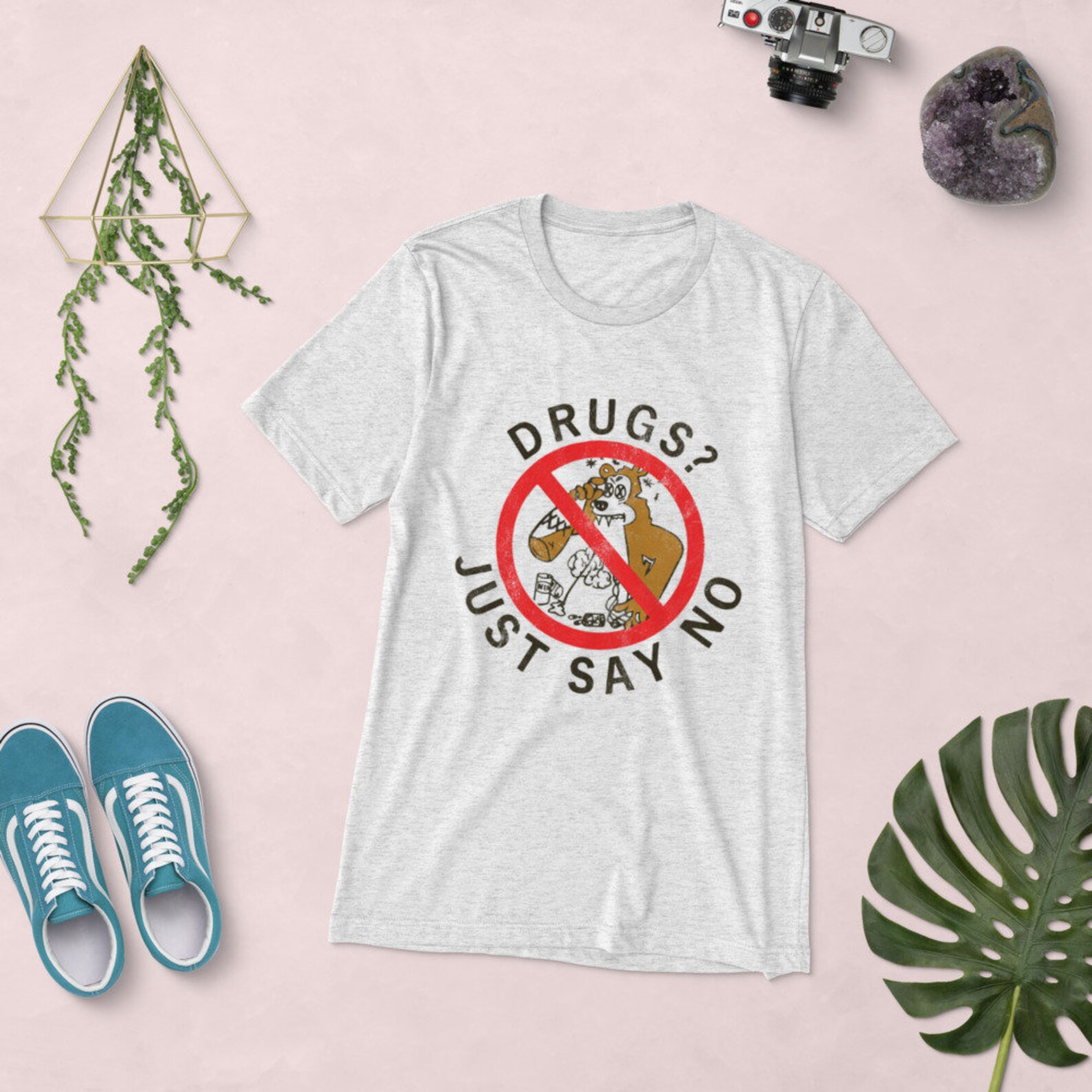 Drugs? Just Say No T-shirt, Vintage Anti-drug Campaign T-shirt, Just ...