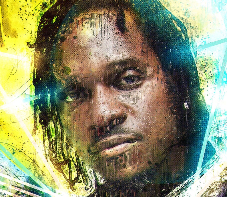 Pusha T Instant Digital Download - Pusha T Poster - Pusha T Art ...