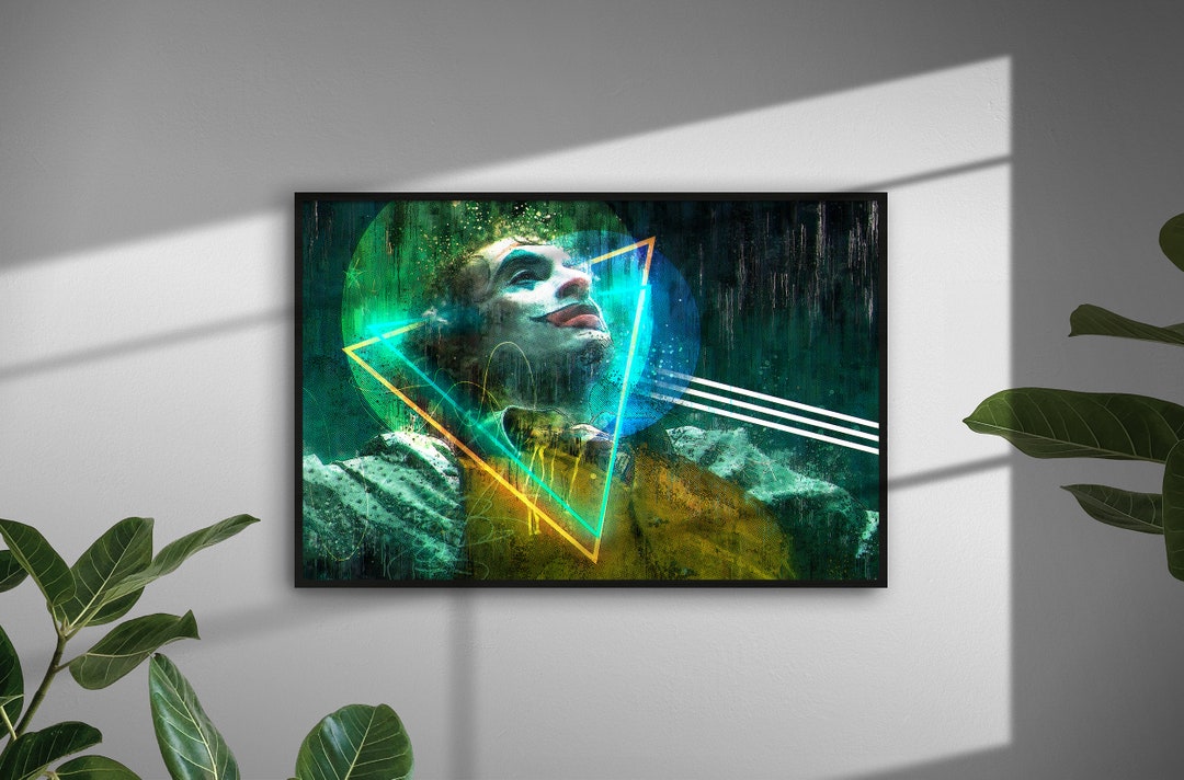 Joker Abstract Print - Instant Download - Abstract Painting - Art Print ...