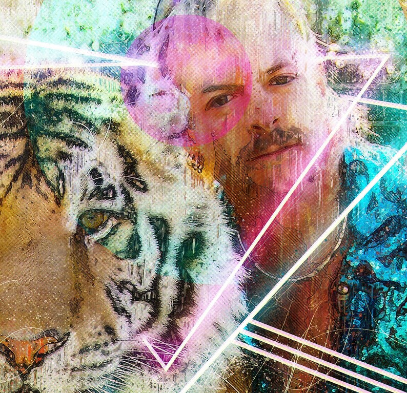 Joe Exotic the Tiger King Instant Digital Download - Joe Exotic Poster ...