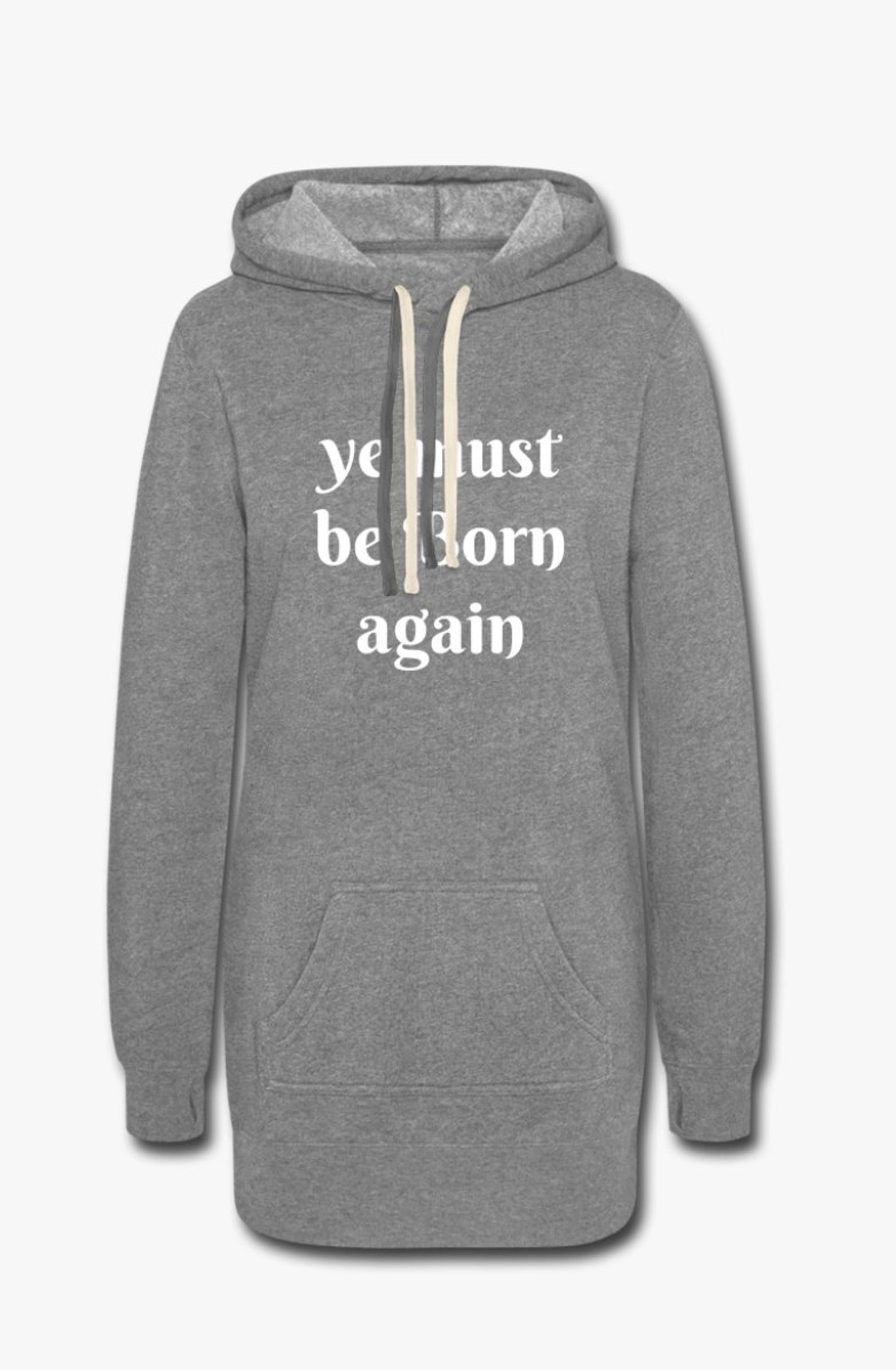Ye Must Be Born Again Women's Hoodie Dress - Etsy