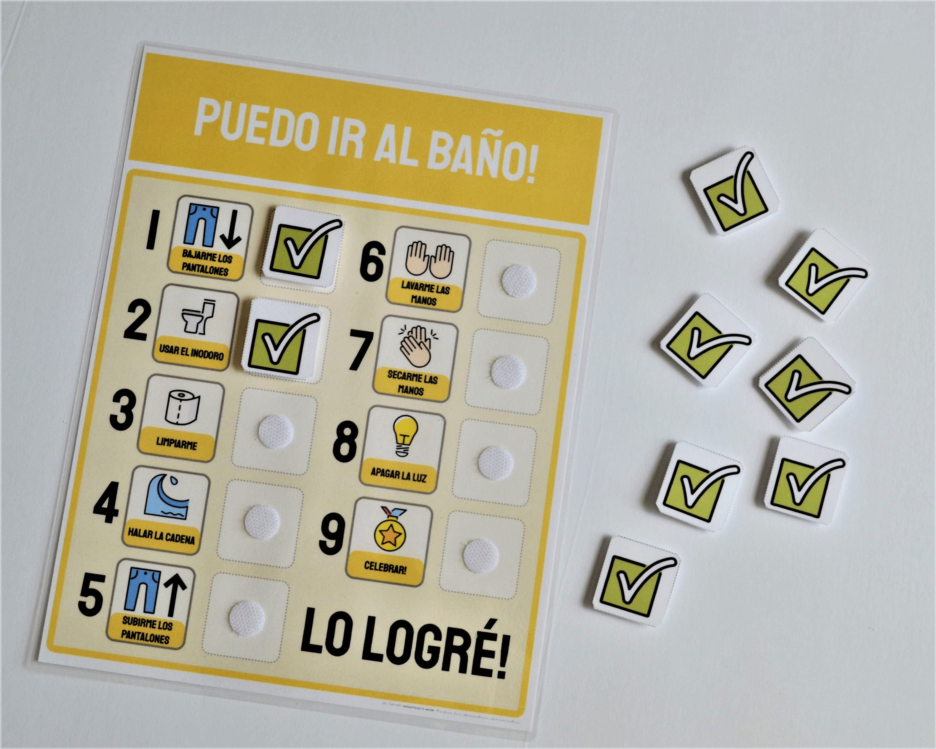 TABLA de QUEHACERES diarios y RUTINAS para niños (Imprimible) (Version ...