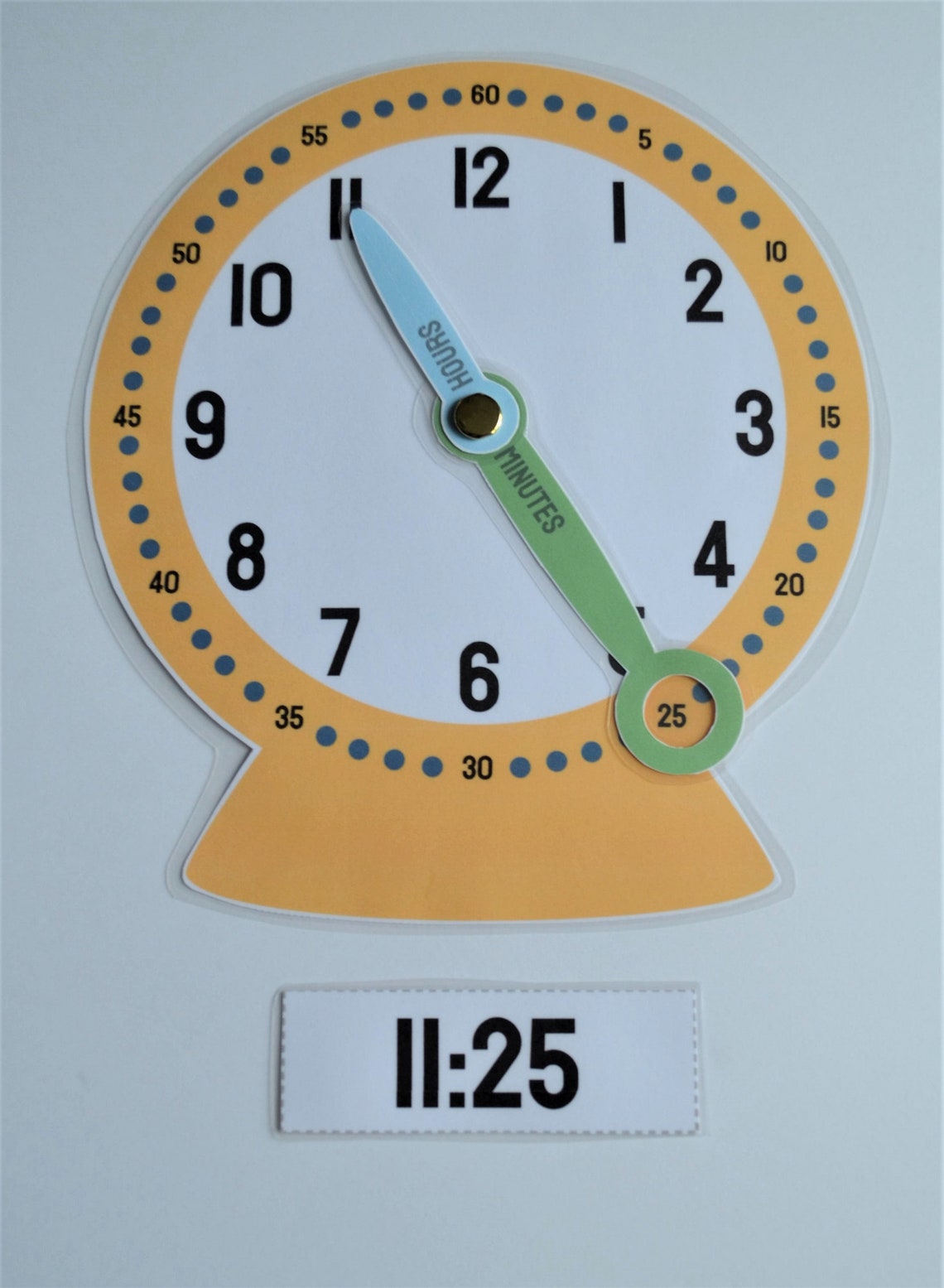 Printable Student Clock (with Easy Minute Hand) - Etsy