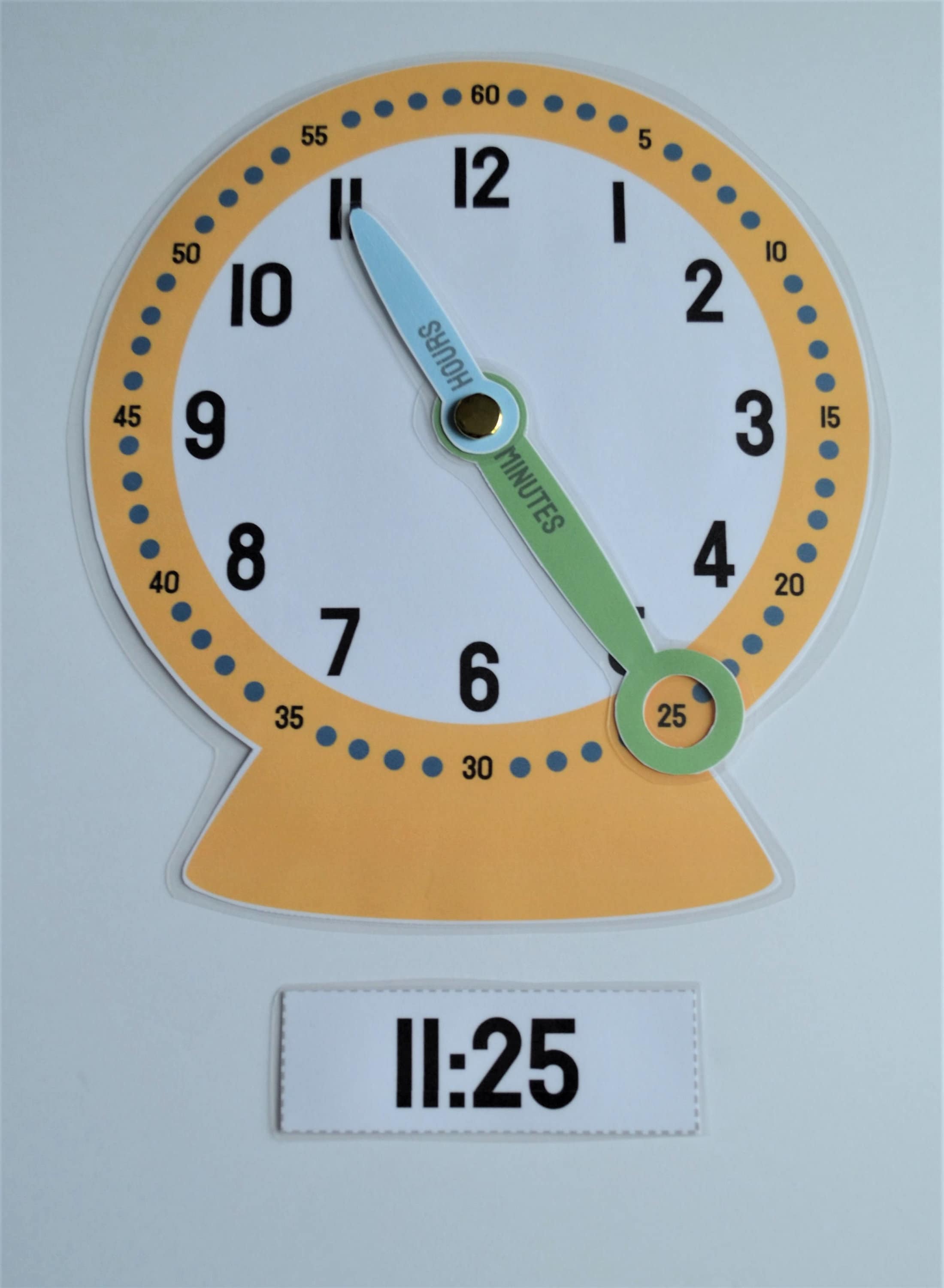 Printable Student Clock (with Easy Minute Hand) - Etsy