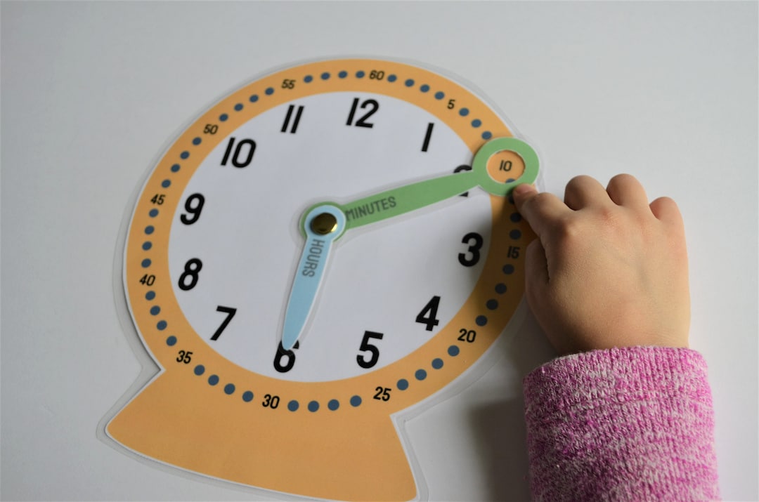 Printable Student Clock (with Easy Minute Hand) - Etsy