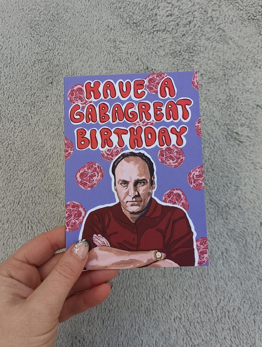 The Sopranos Gabagreat Birthday A6 - Etsy