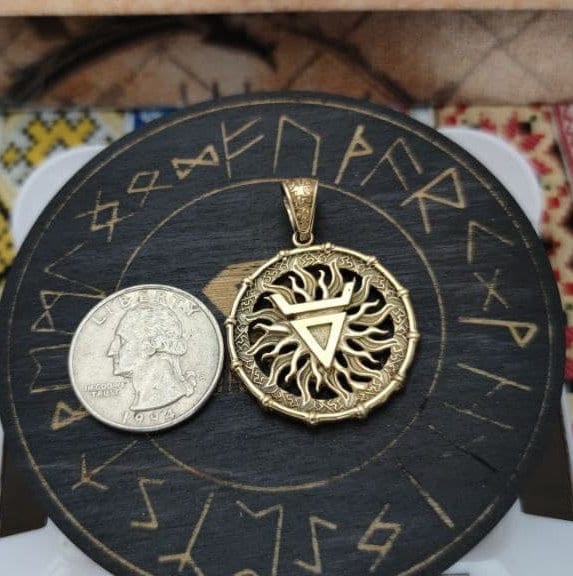 Amulet Veles Slavic Pendant Veles Pendant Slavic Necklace | Etsy