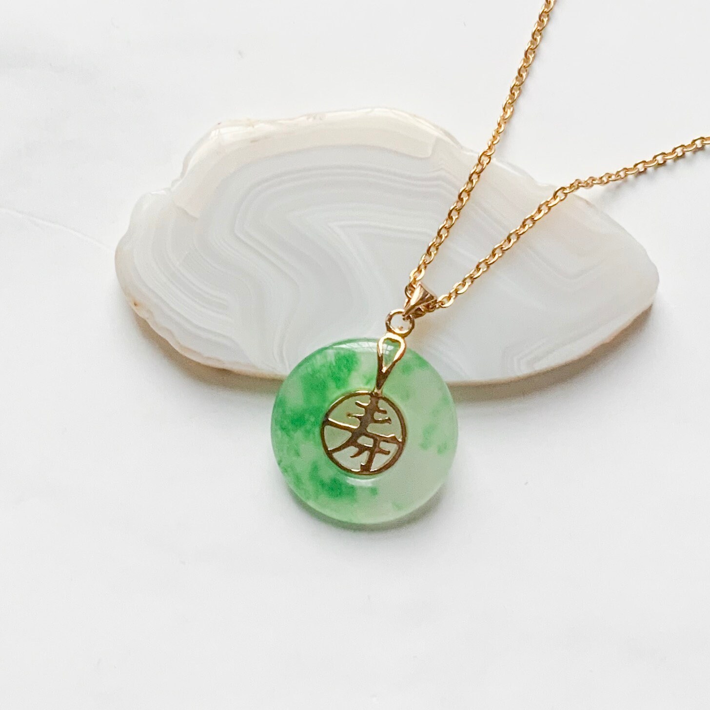 Jade Coin Necklace — YEAR 901 | atelier-yuwa.ciao.jp