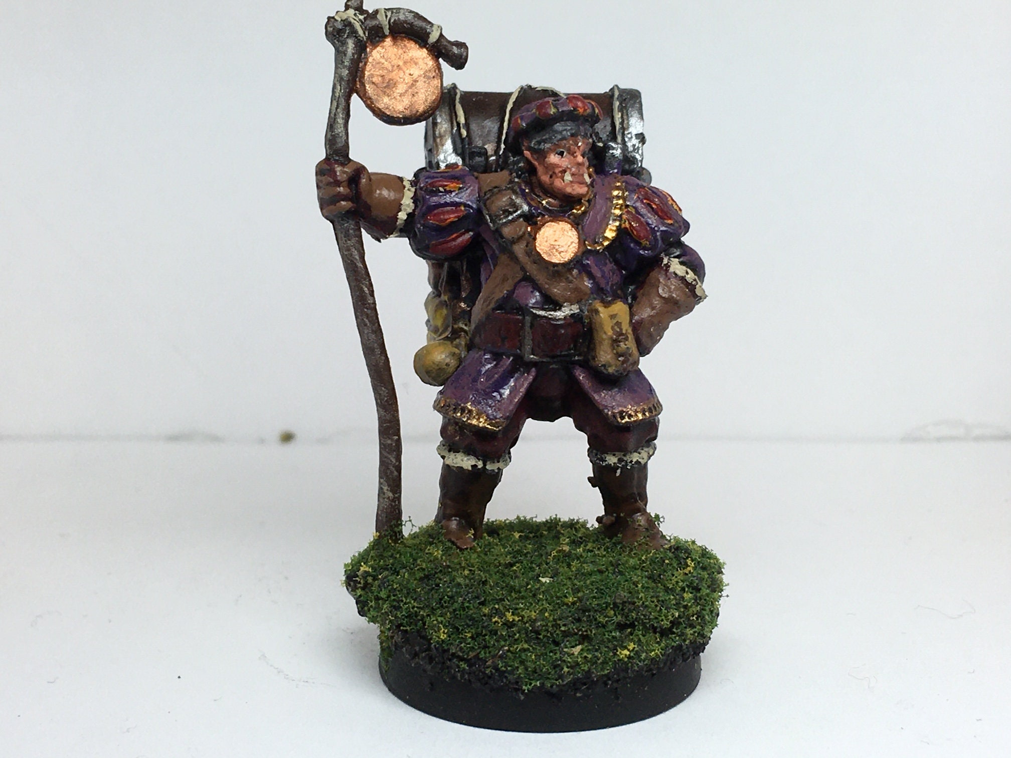 3D printed tabletop townsfolk miniature Townsfolk- Drunk Orc miniature ...