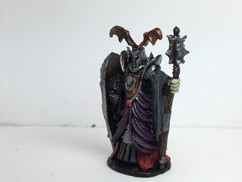 Hand-painted Miniature: Athak Undead Knight / Antipaladin / - Etsy UK