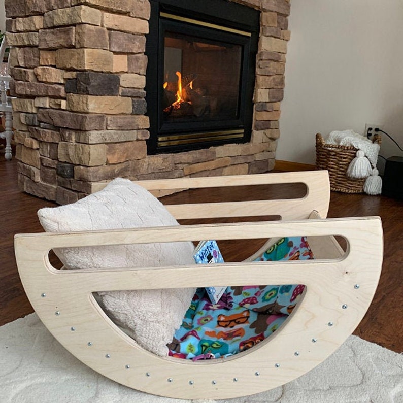 Montessori Rocker Mini Climbing Arch Wood Rocker - Etsy