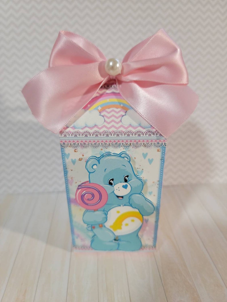 Favor Box / Cake Topper /treats Box / Milk Favor Box / the - Etsy